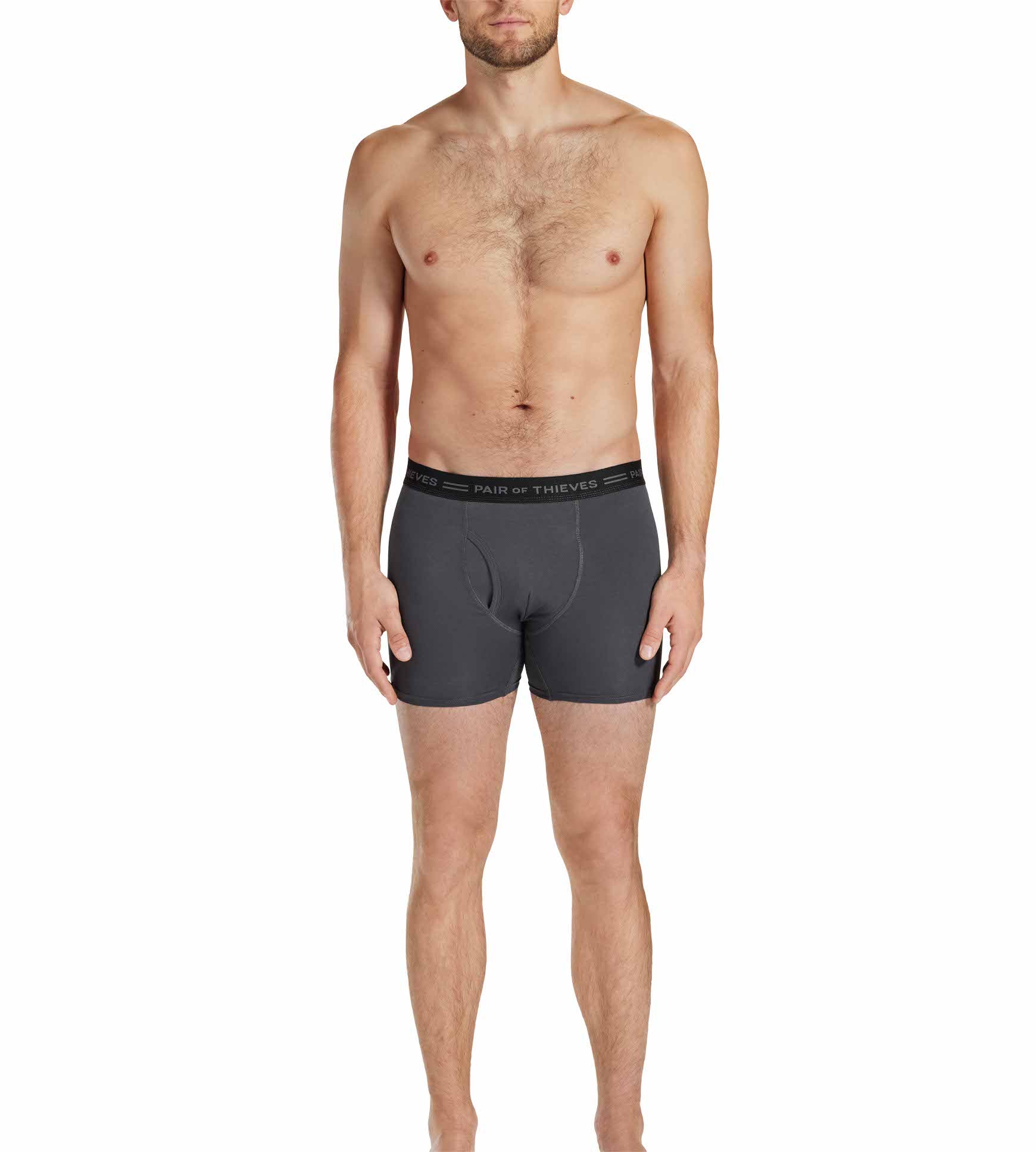 4 Way Stetch Every Day Kit Cotton Stretch Boxer Briefs Black Underwear ...