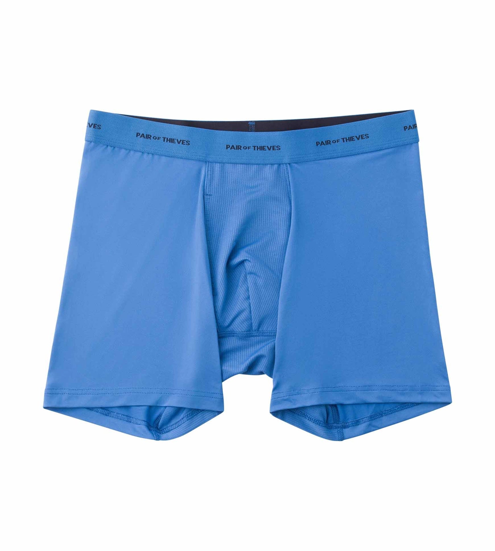 Quick Dry Action Blend Boxer Briefs Blue Underwear 3 Pack – Pair of Thieves