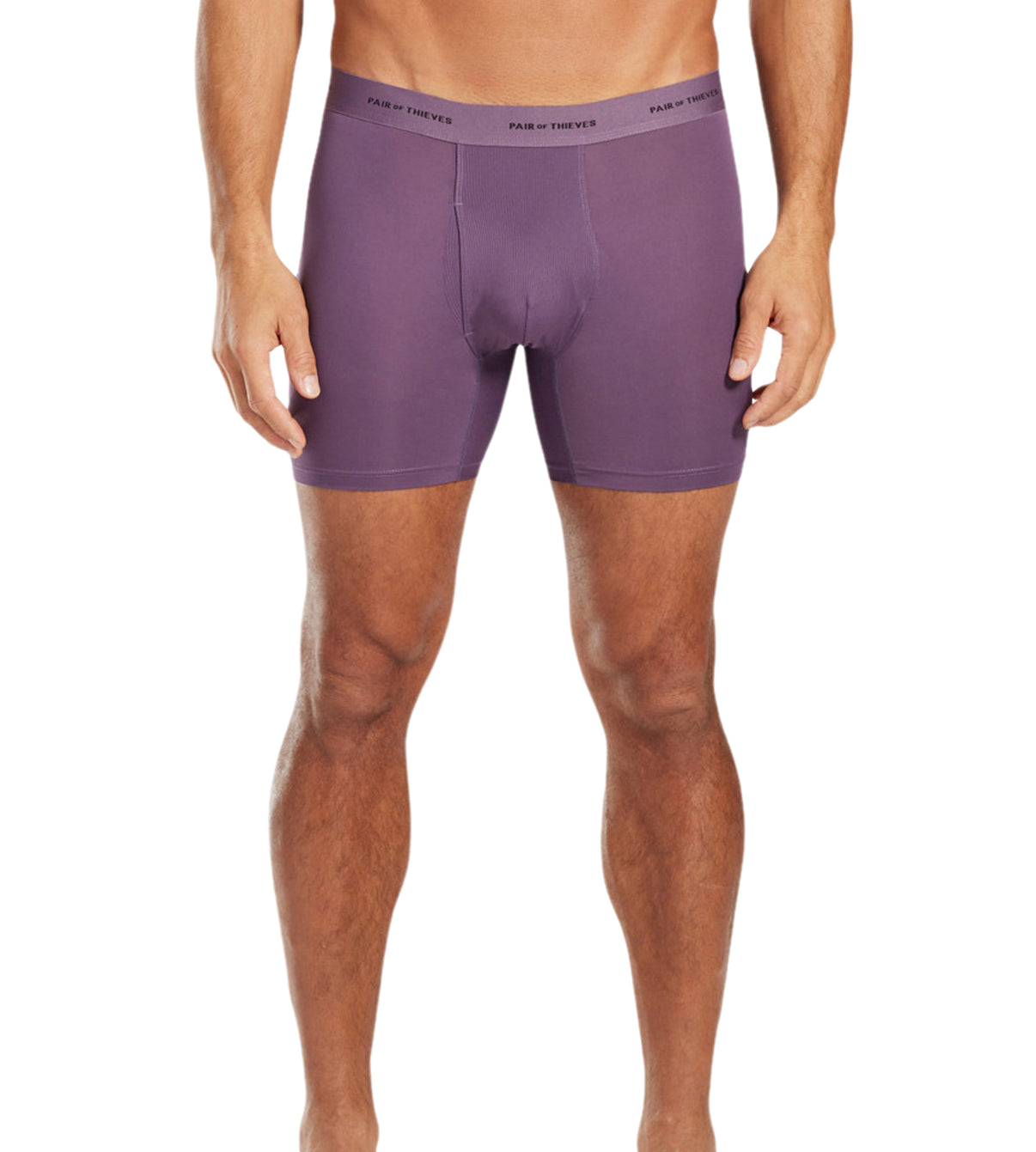 Quick Dry Action Blend Boxer Briefs Purple Underwear 3 Pack – Pair of ...